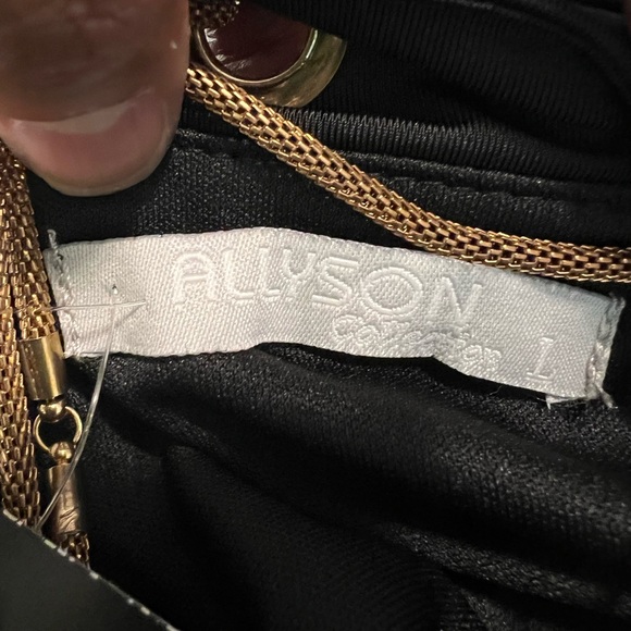 Allyson | Dresses | Allyson Sexy Black Deep Dive Chest Ruched Dress ...